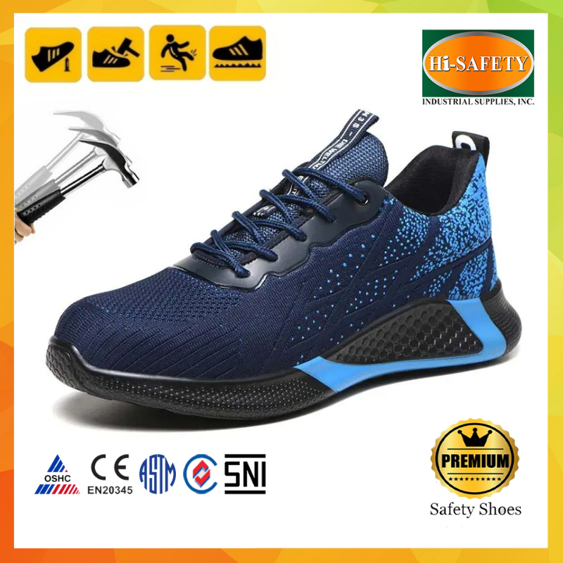 COD Safety Shoes For Men Women Anti-smash-proof Steel Toe Steel Non ...
