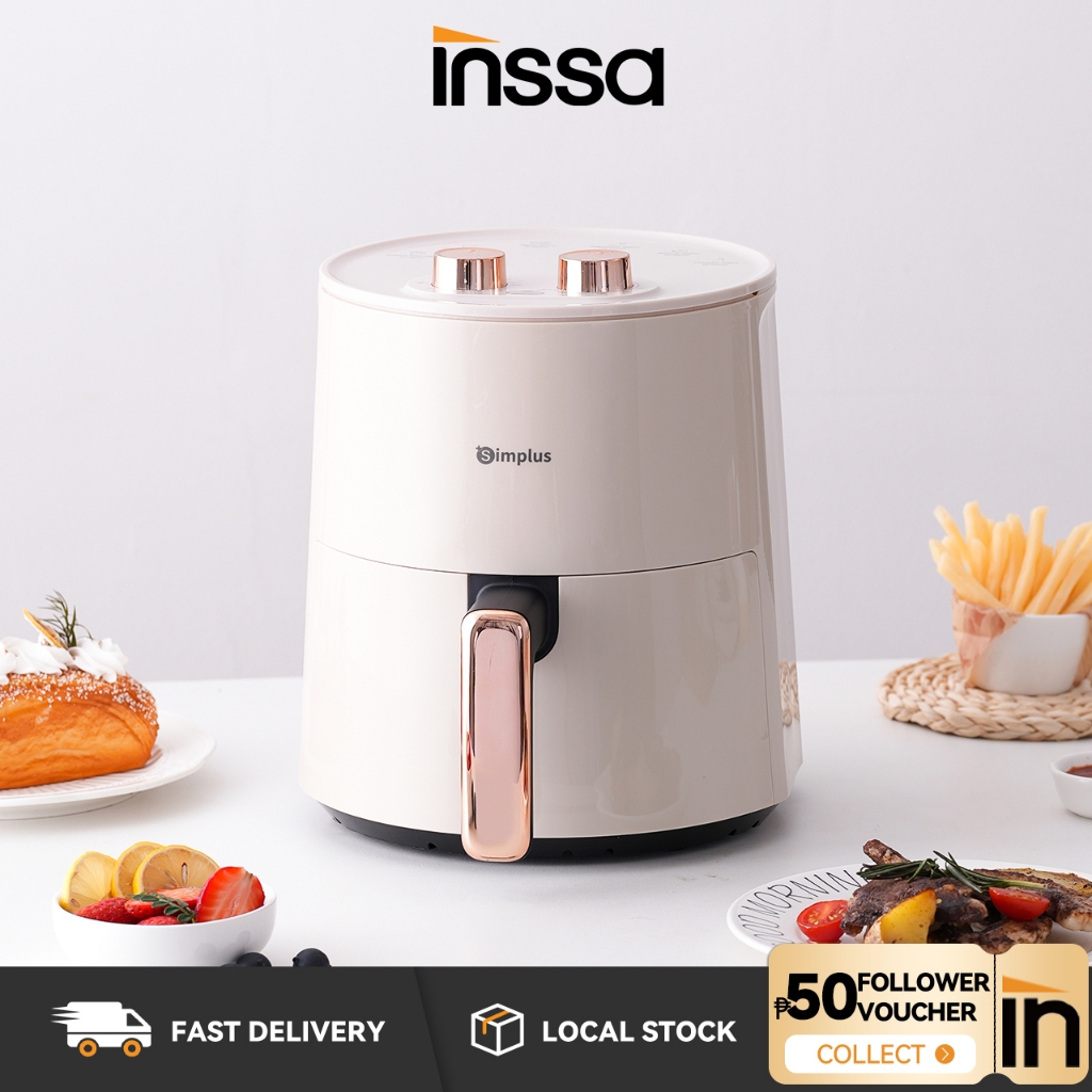 INSSA x Simplus Air Fryer 4L Multi-functional Fryer Electric Oven Oil ...