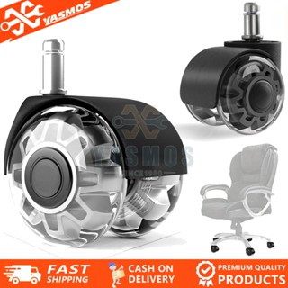 Swivel Chair Wheels Heavy Duty Replacement Computer Gaming / Office ...