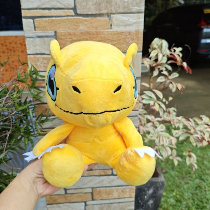 Agumon Digimon Adventure plushie | Shopee Philippines