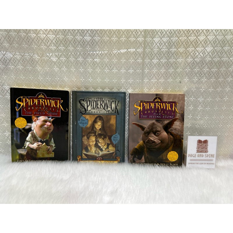 Preloved SPIDERWICK CHRONICLES | The Field Guide | Seeing Stone ...