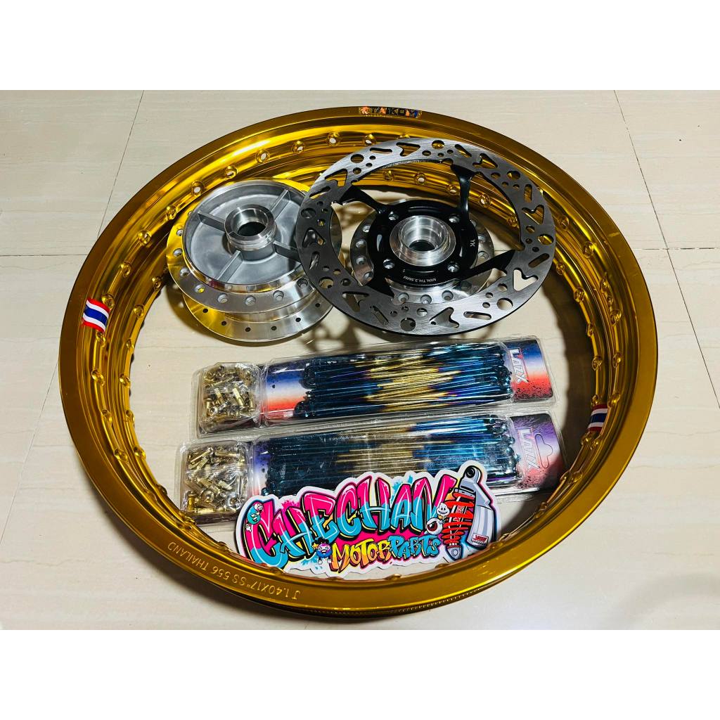 RIMSET XRM 125 / XRM 110 / WAVE 100 / WAVE 125/ RS 125 SIZE 17S 1.4 ...
