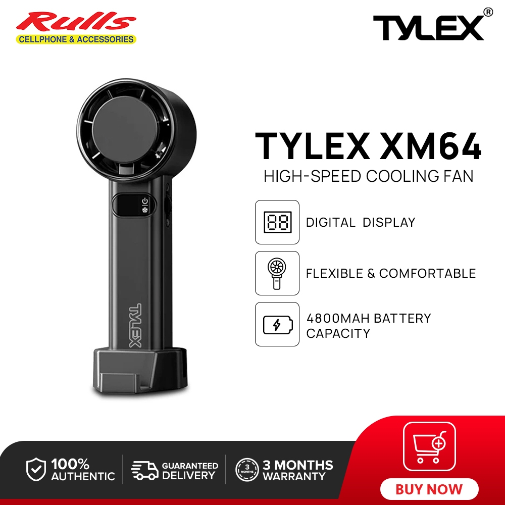 TYLEX XM64 High-Speed Cooling Fan | Flexible & Portable| Digital ...