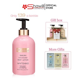 Shawill Cosmetics Sakura Niacinamide Body Lotion Care 500ml Whitens ...