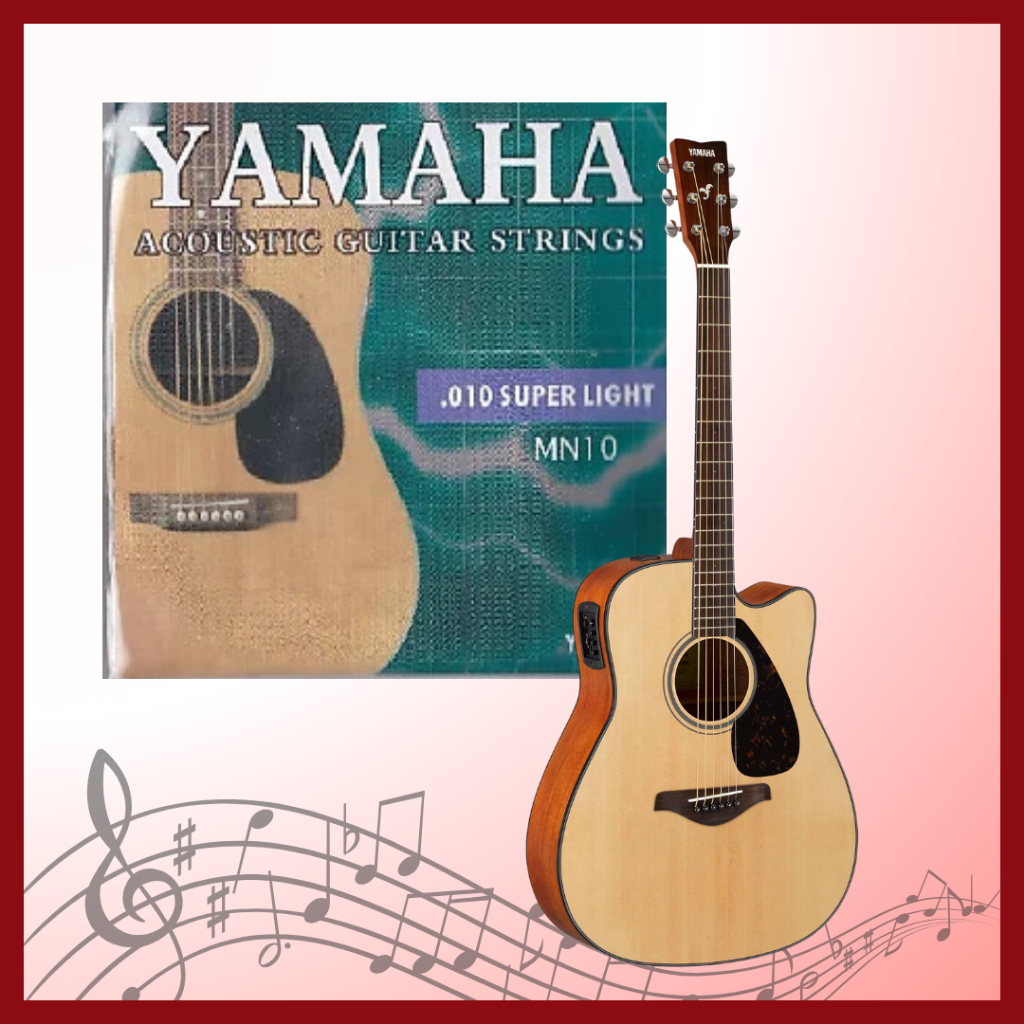 Yamaha Classical Guitar Strings Complete 6 pcs | Shopee Philippines
