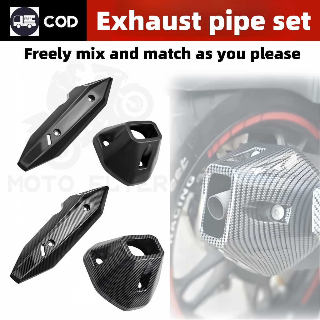 Motorcycle exhaust pipe set Honda Click 125i/150i V2/V3 motorcycle ...