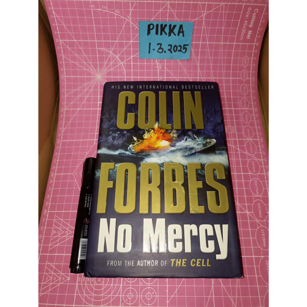 No Mercy by Colin Forbes | Fiction: Thriller/Spy Novel | Shopee Philippines