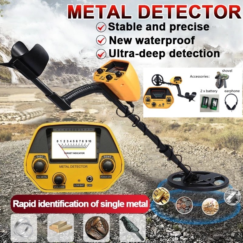 Metal Detector High Precision Scanner Handheld Treasure Hunter Gold ...