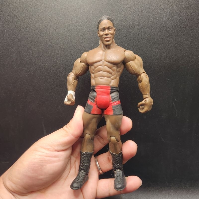 WWE Jakks 2003 Elijah Burke wrestling kids toy action figure | Shopee ...