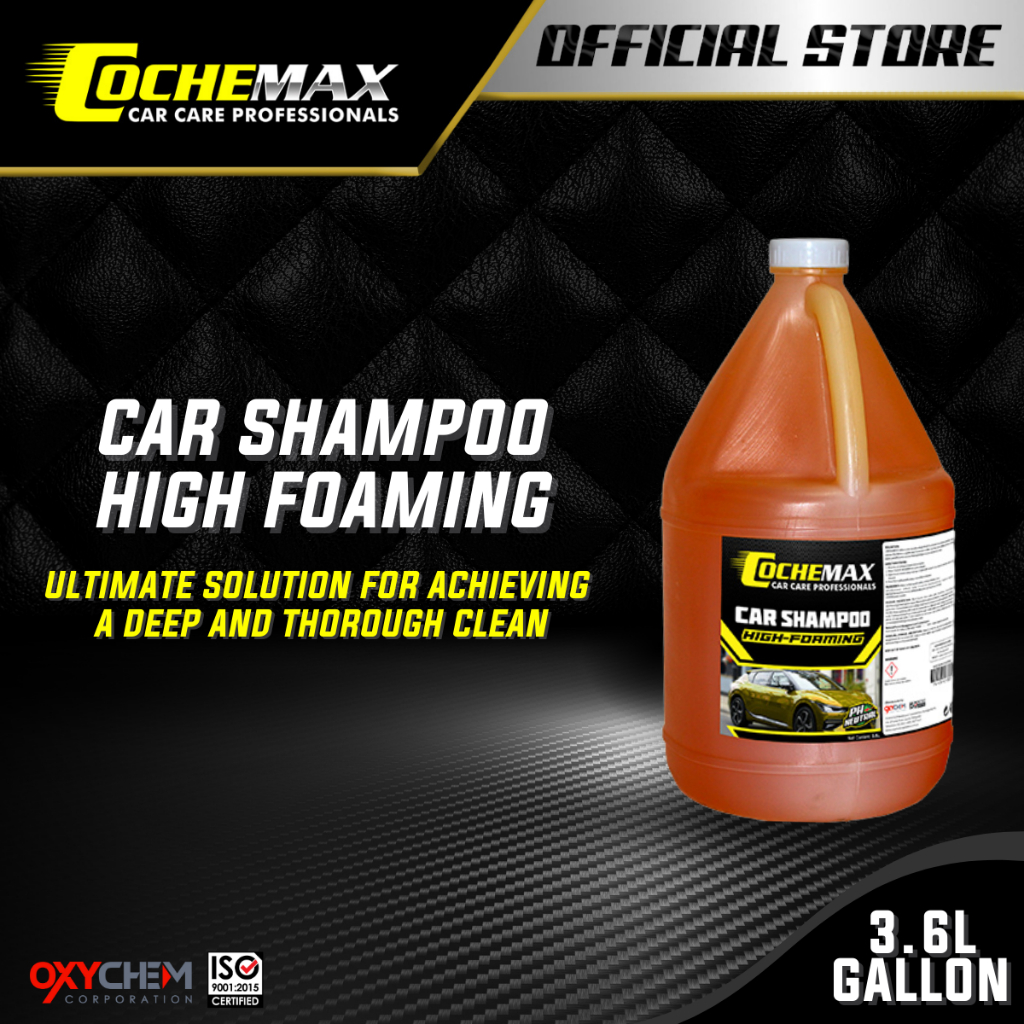 COCHEMAX Car Shampoo High Foaming - 1 Gallon | Shopee Philippines
