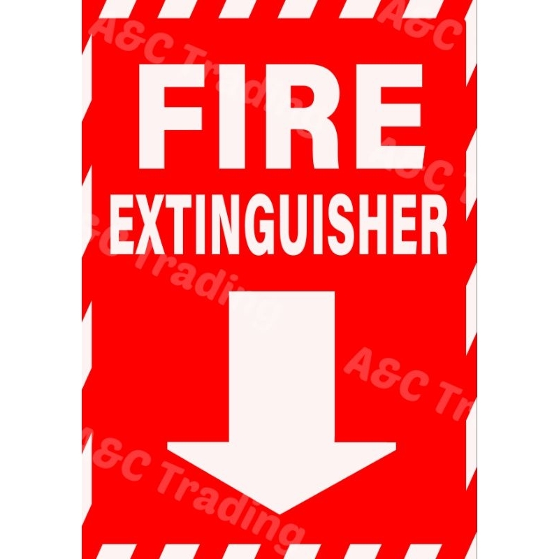 Fire Extinguisher A4 Sized Laminated | Shopee Philippines