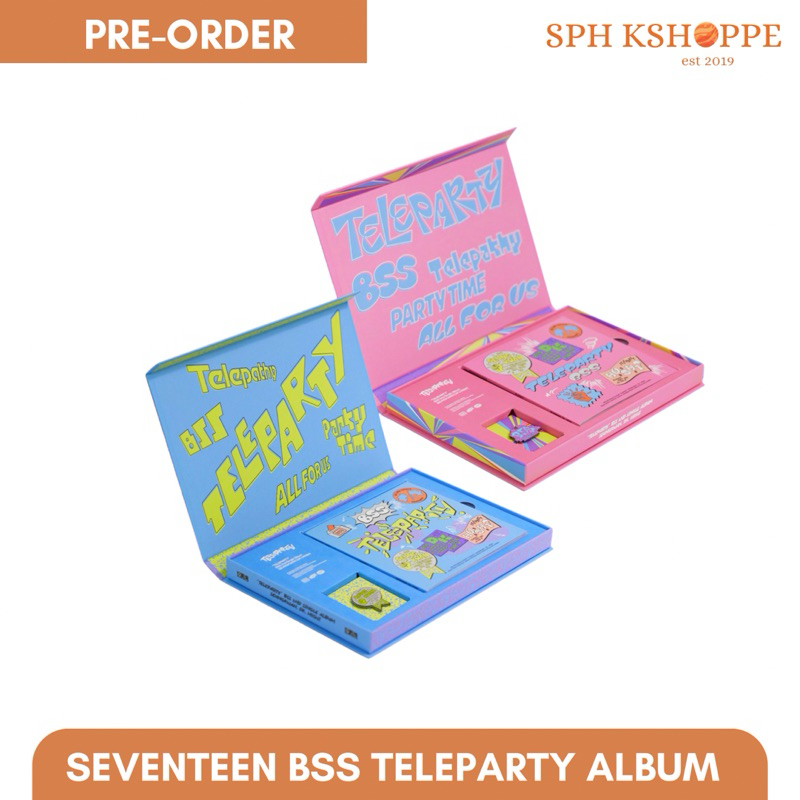 [SEALED] SEVENTEEN BSS TELEPARTY OFFICIAL ALBUM | Shopee Philippines