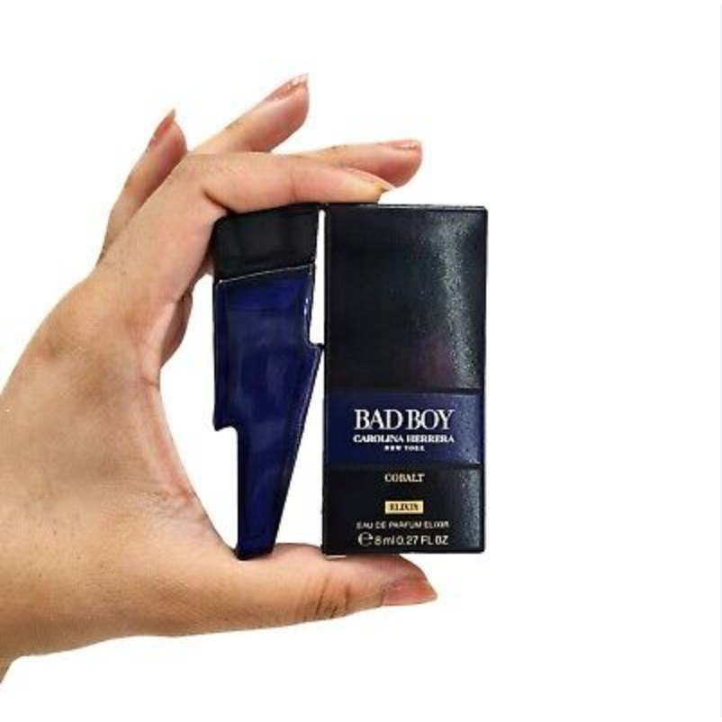 Mini Bottle 8ml | Bad Boy Cobalt Elixir EDP Carolina Herrera | Travel ...