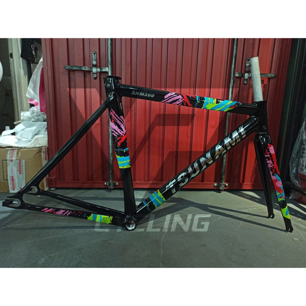 Tsunami SNM300 2022 Track Frame Set | Shopee Philippines