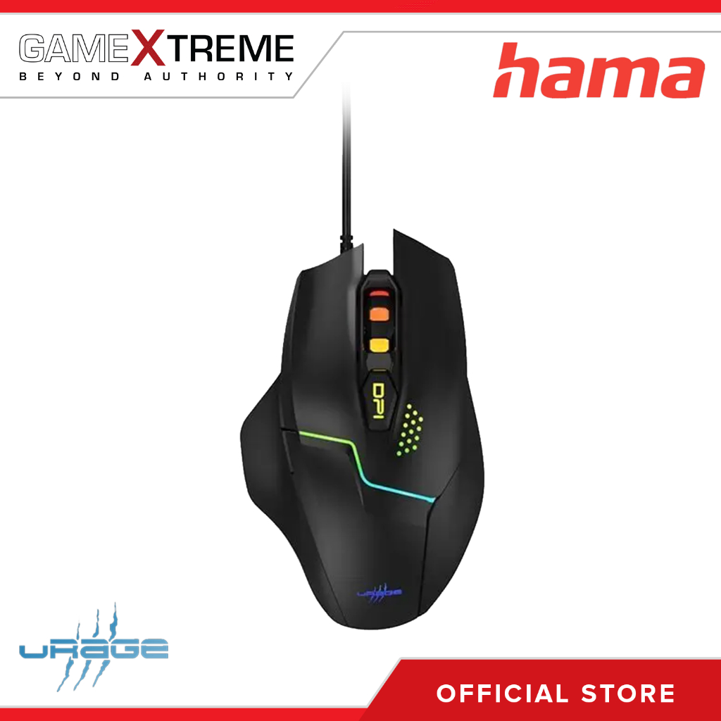 Hama uRage Reaper 111 Wired RGB Gaming Mouse | Shopee Philippines