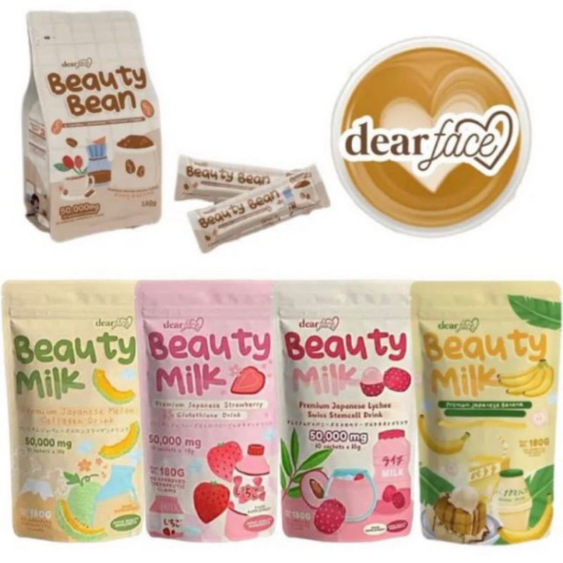 DEAR FACE BEAUTY MILK BEAUTY BEAN COLLAGEN MANGO| |FRESHIES AVOCADO by ...