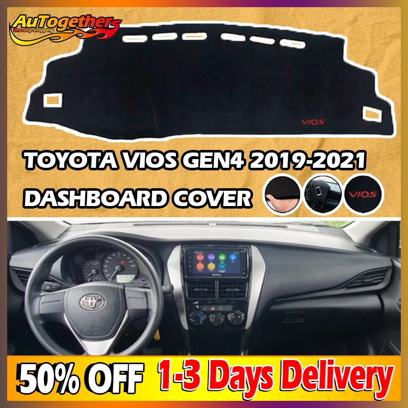 Dashboard Cover for Toyota Vios 2003 - 2023 High Quality Non-slip Anti ...