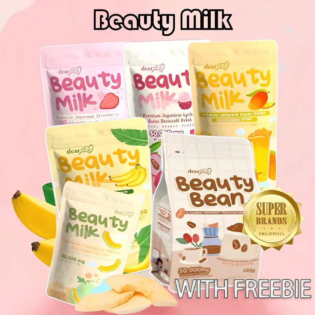 DEAR FACE Beauty Milk Collagen Drink FDA Approved 10 Sachets 180g ...