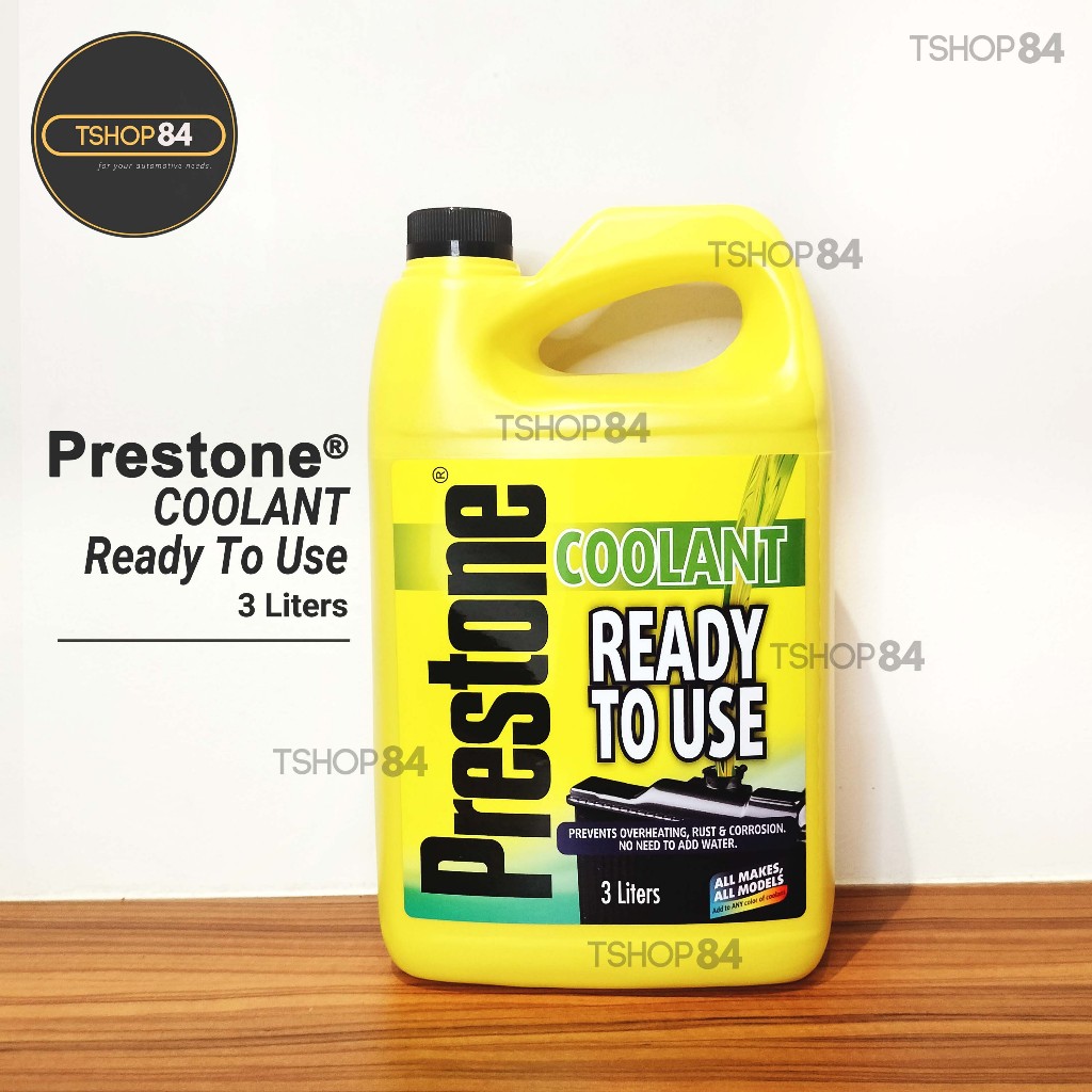 Prestone Radiator Coolant READY TO USE 3L | Shopee Philippines