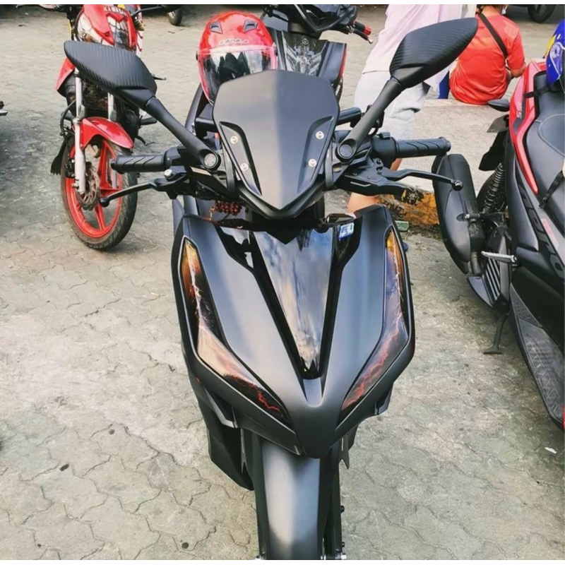 R25 VISOR SET FOR HONDA CLICK V2 & V3 (plug and play) | Shopee Philippines