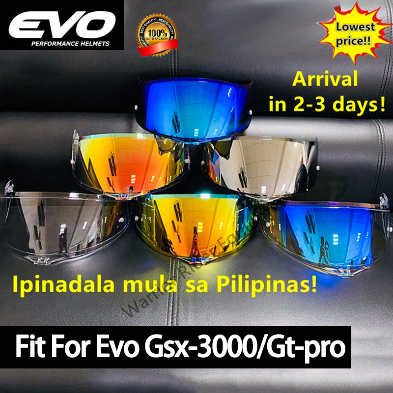 EVO Visor GSX-3000/GT-PRO Iridium REVO Helmet Lens | Shopee Philippines