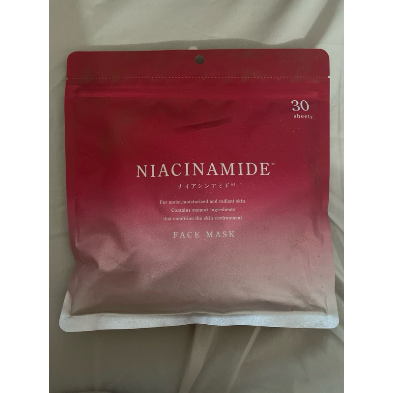 NIACINAMIDE FACIAL MASK 30 Sheets from Japan ( The Stem Cell) | Shopee Philippines