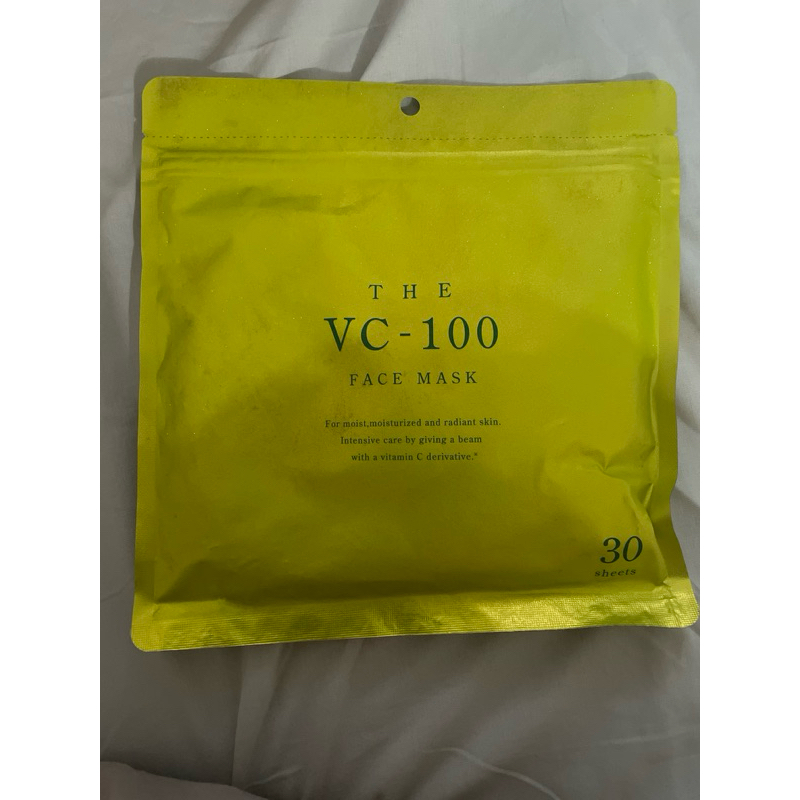 THE VC-100 FACE MASK 30 Sheets from Japan (The Stem Cell) | Shopee Philippines