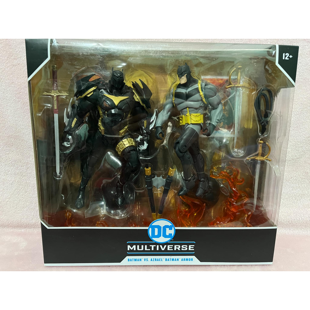 McFarlane Batman vs Azrael (Batman Armor) 7" Action Figure Multipack ...