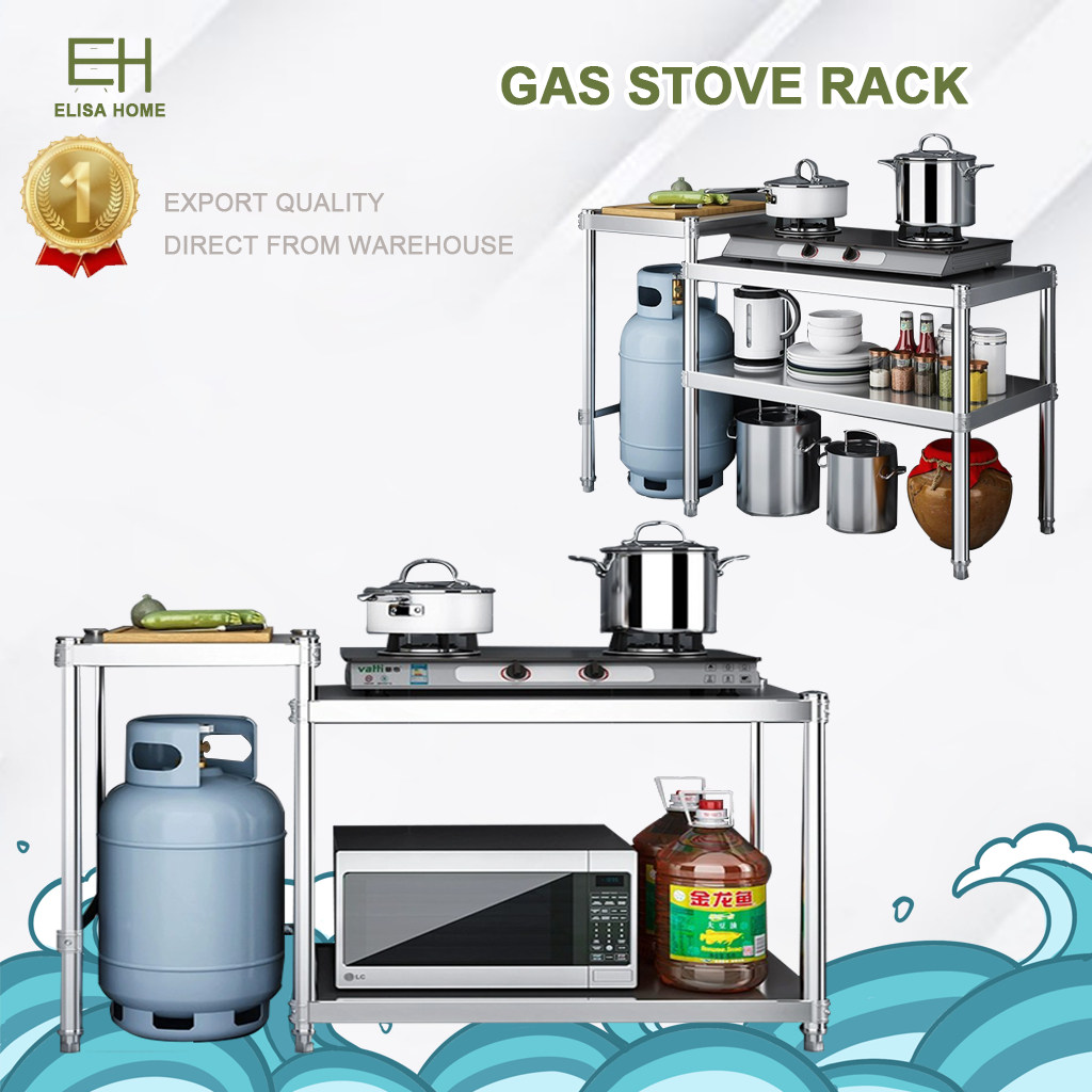 ELISA stove rack, kitchen gas rack, storage rack, floor standing ...
