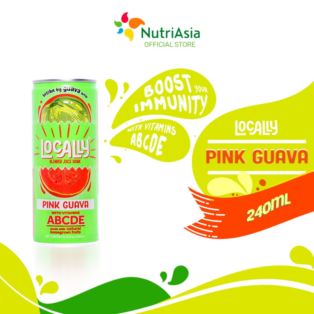 Locally Pink Guava 240 ml | Shopee Philippines