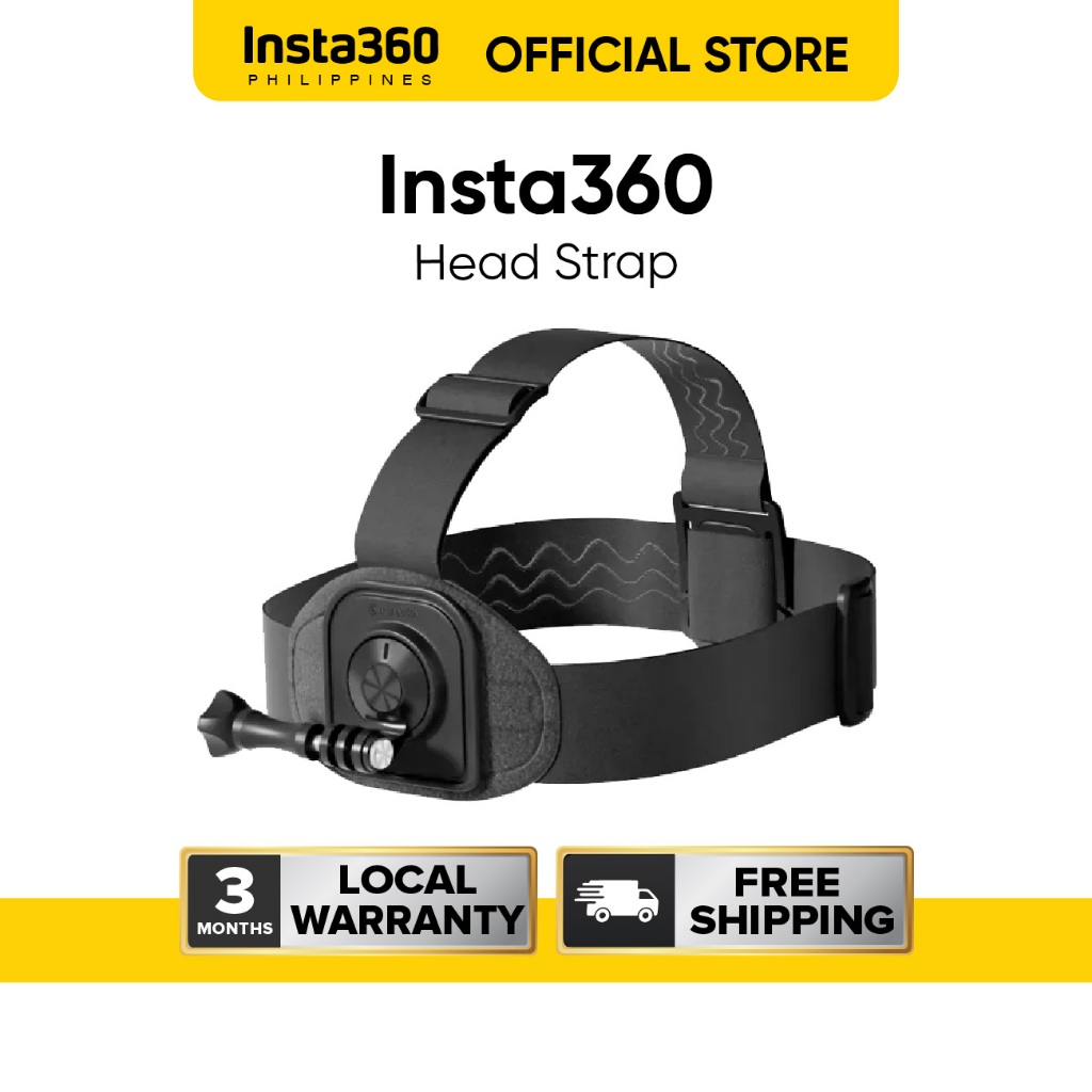 Insta360 Head Strap, Adjustable Non-slip Design | Shopee Philippines