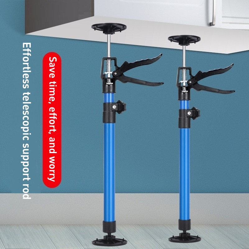 2pcs Adjustable telescopic support rod, woodworking gypsum board ...