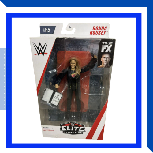 WWE Ronda Rousey Elite Collection Series 65 Wrestling 2008 Mattel ...
