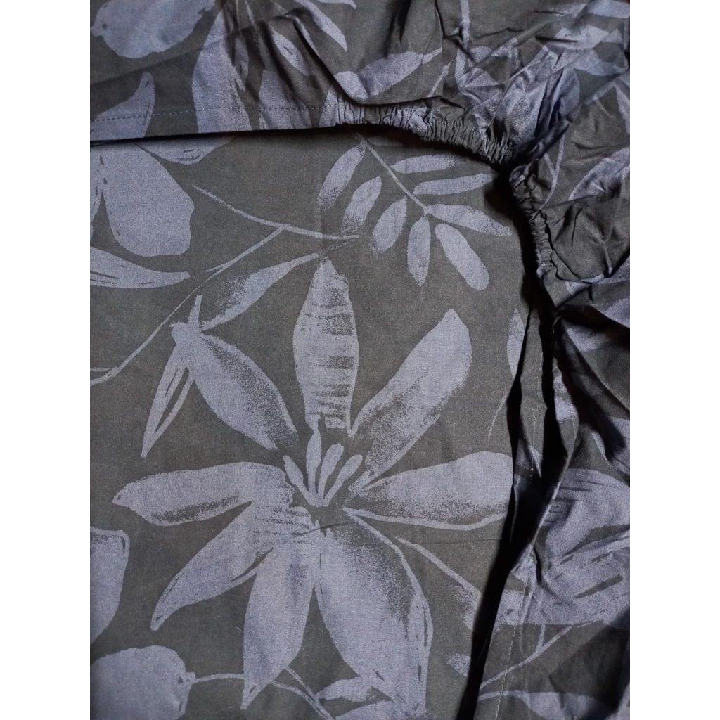 Maya Blue Italian Design Premium Fitted Bed Sheet B4 | Shopee Philippines