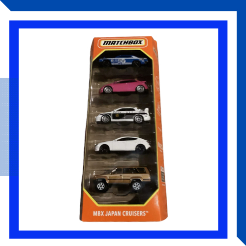 2024 Matchbox MBX Japan Cruisers 5-Pack Nissan Skyline 2000 GTX Honda ...