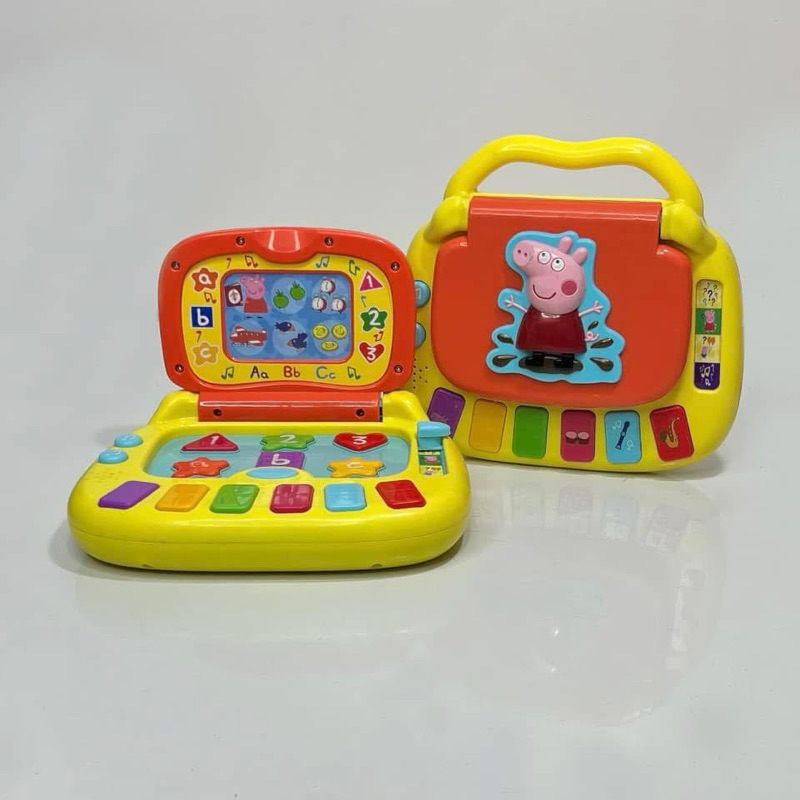 peppa pig laugh and learn educational laptop ₱550 each | Shopee Philippines
