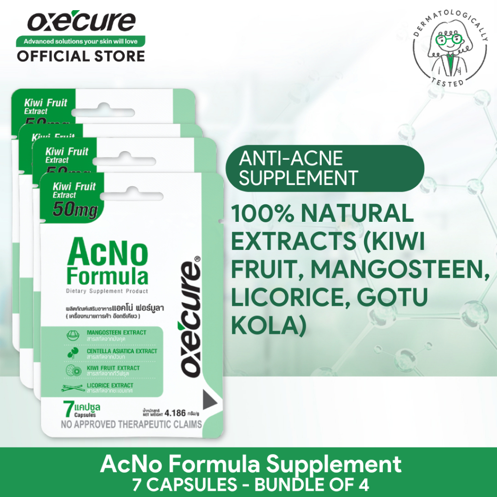 [NEAR EXPIRY: NOV 2025] OXECURE AcNo Formula Dietary Supplement Product ...