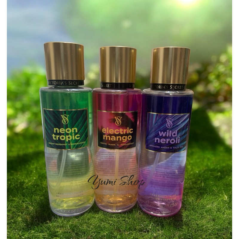 Victoria’s Secret Electric Mango - Neon Tropic - Wild Neroli Fragrance ...