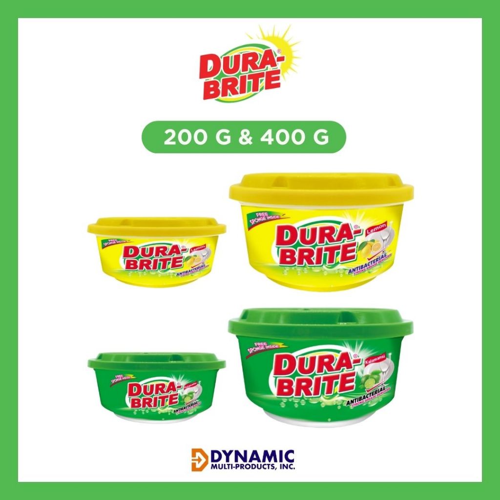 Dura-Brite Dishwashing Paste 200/400 Grams | Shopee Philippines