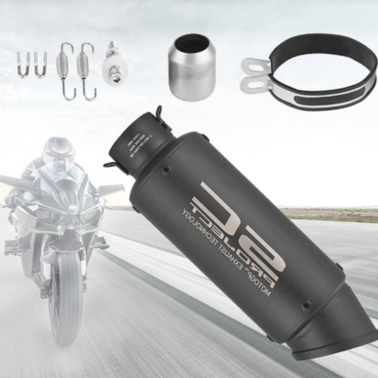 SC Project CRT Beak Type Slip On Universal Exhaust Canister Muffler ...