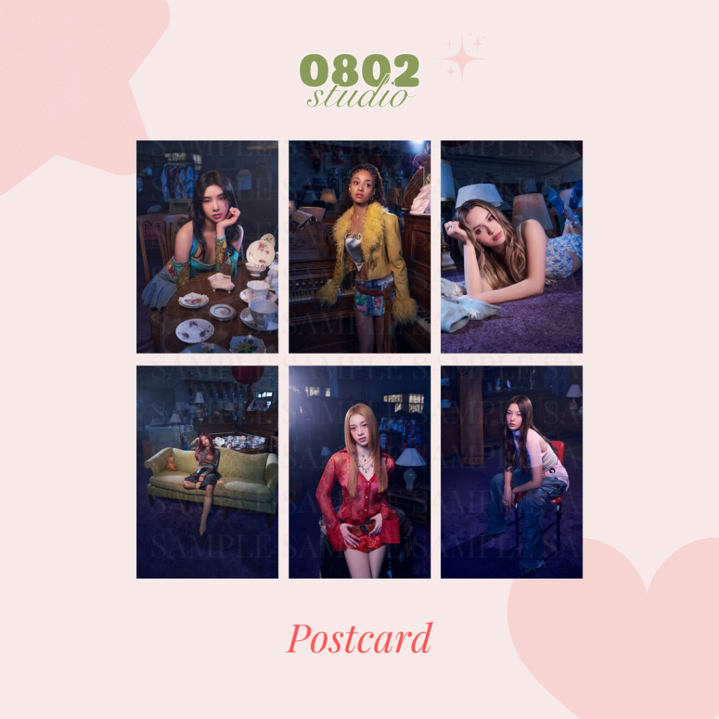 [ 0802studio ] katseye postcard : soft is strong sis album concept ...