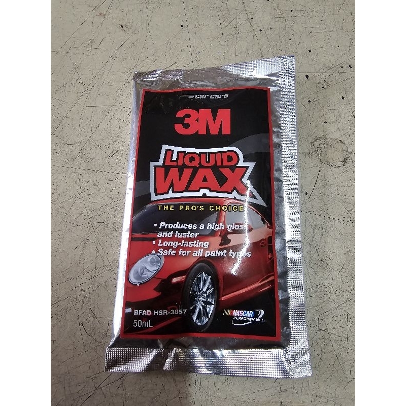 3m Liquid Wax Sachet 50ml | Shopee Philippines