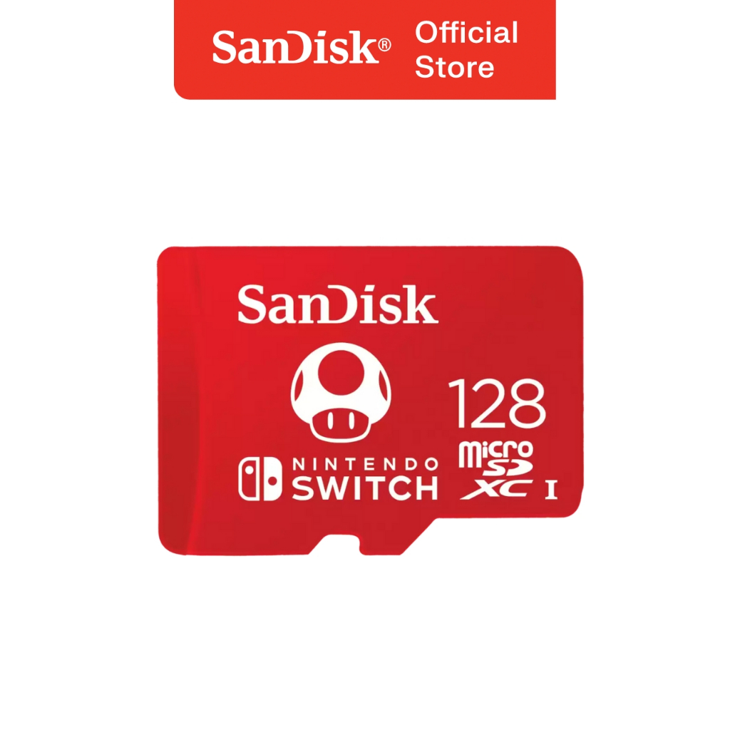 Sandisk Nintendo Micro SD UHS-1 C10 (64GB / 128GB / 256GB) | Shopee ...