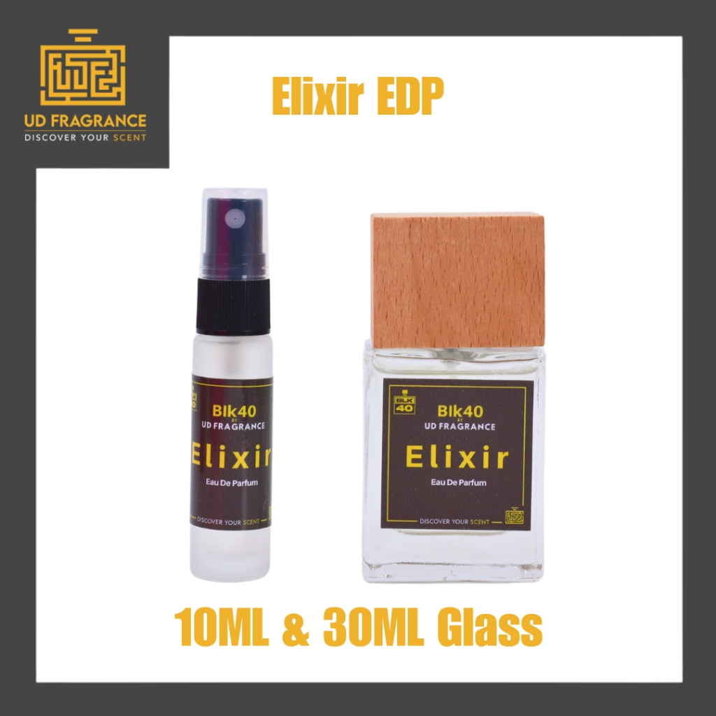 BLK 40 Elixir Eau de parfum (Sauvage Elixir inspired) 10mL & 30mL | Shopee Philippines