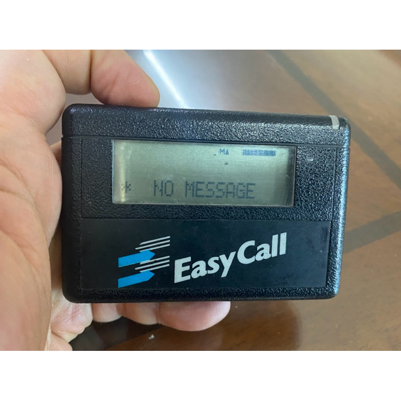 Vintage Easy Call Beepers Pagers SMS Message Using Old Telephone Call ...
