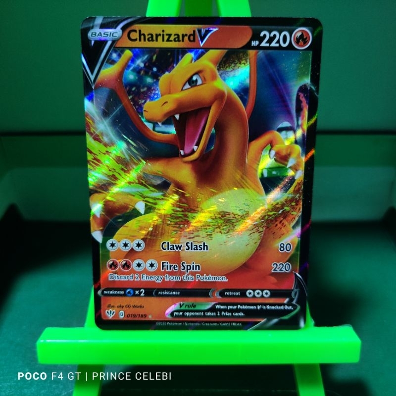 Pokemon TCG - Charizard V | Shopee Philippines