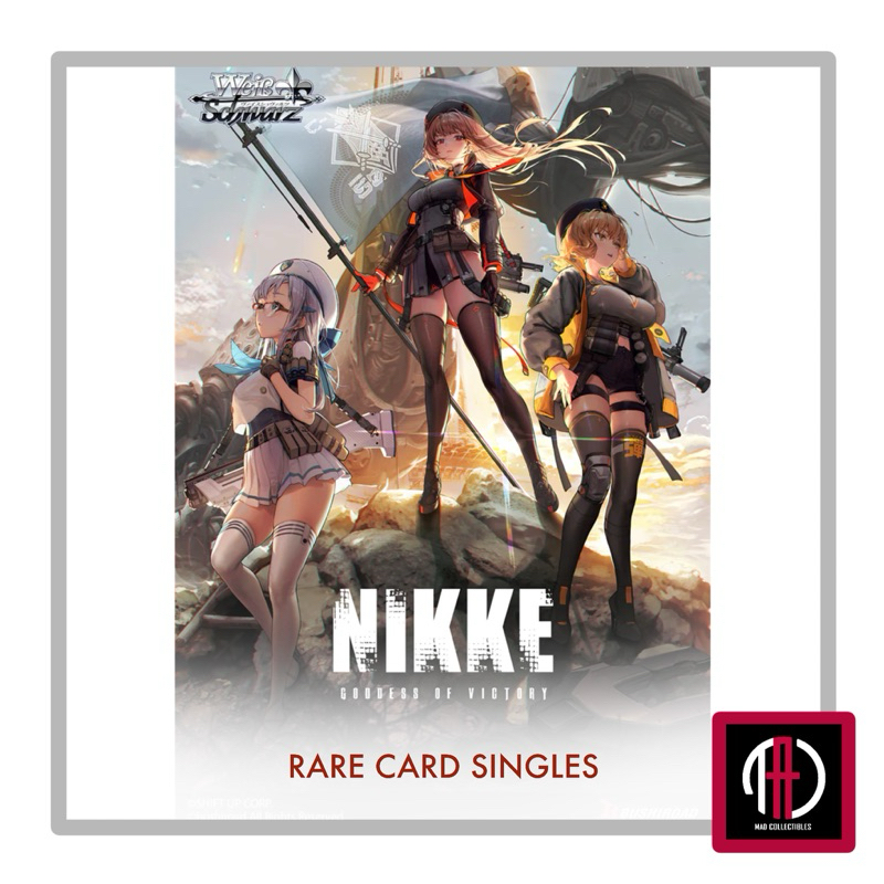 Weiss Schwarz TCG - Goddess of Victory NIKKE Rare Cards Jackal Blanc ...