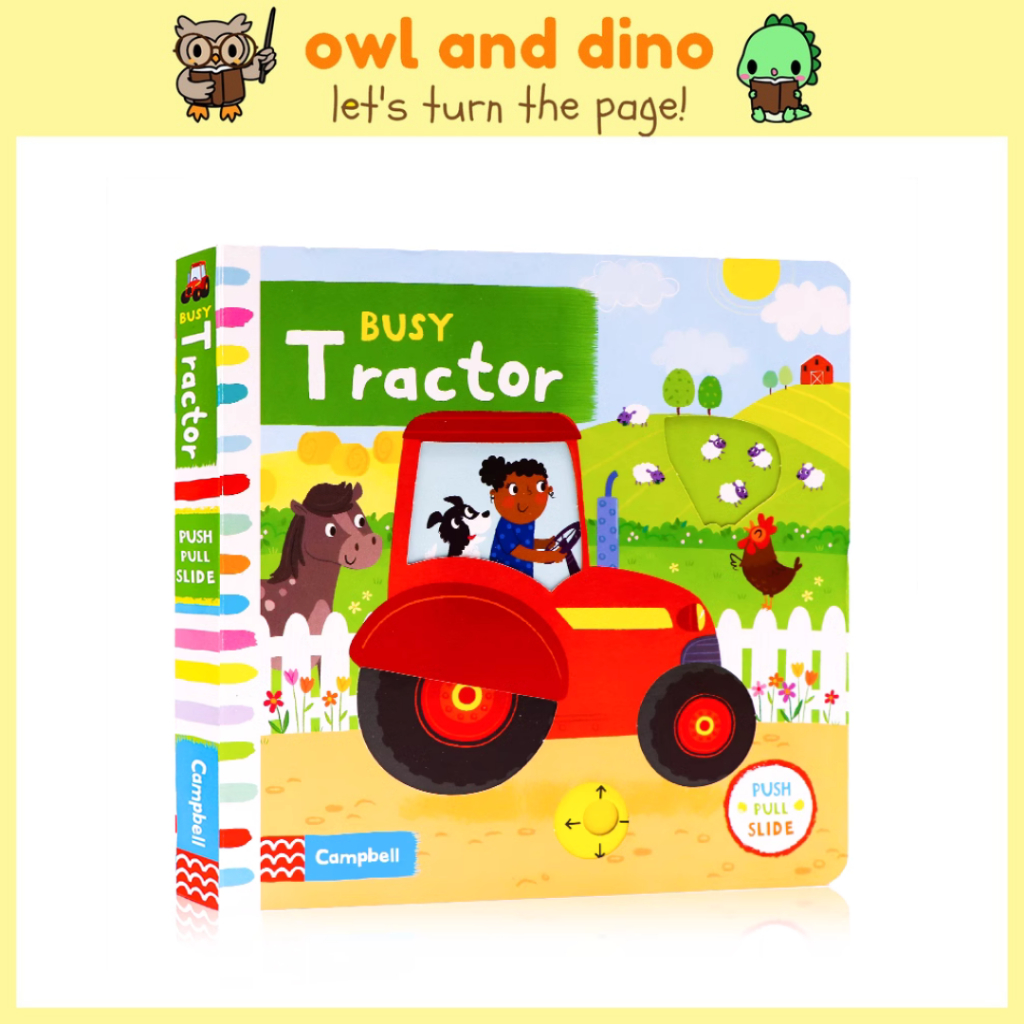 Busy Tractor (Interactive Boardbook) | Shopee Philippines