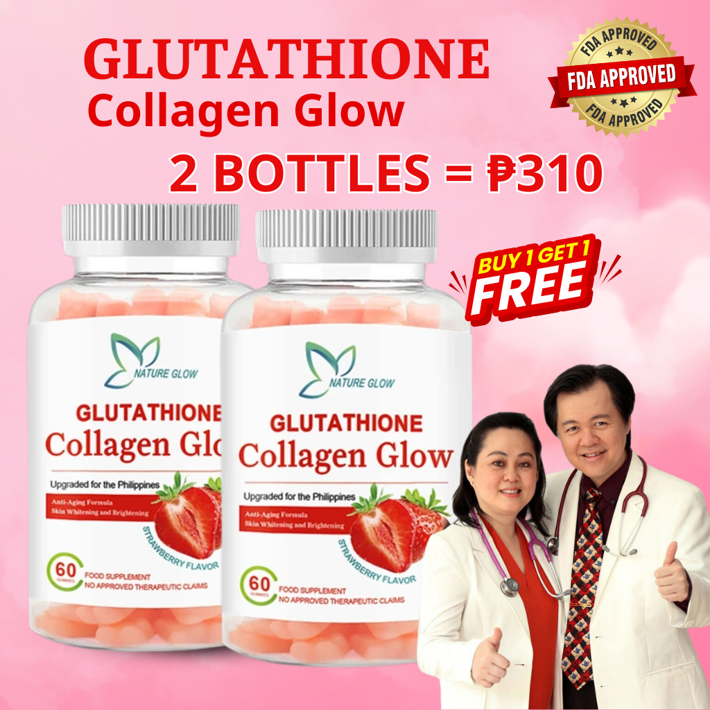 NATURE GLOW Glutathione Collagen Glow Original Anti-Aging Whitening ...