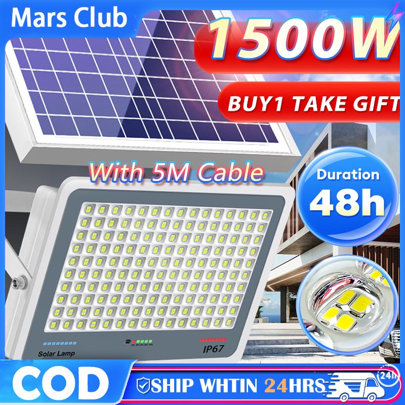 Solar Light Outdoor Waterproof 2000W Solar Flood Light Solar Light ...